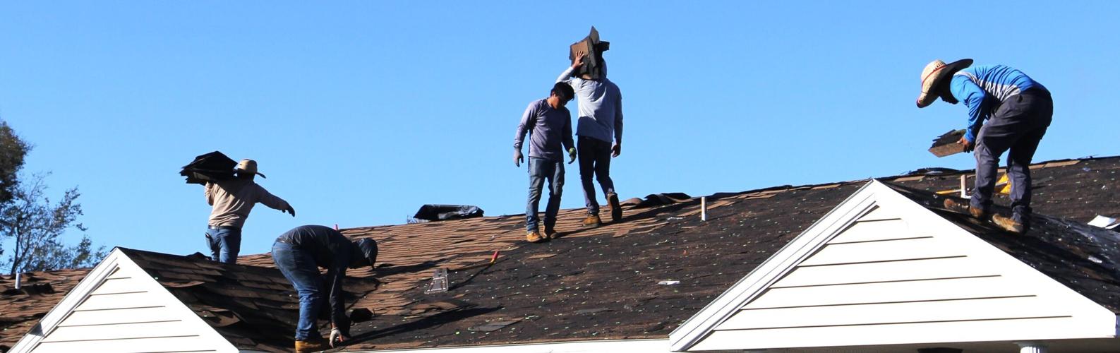 Roofers hard at work rebuilding after tornado | Local News ...