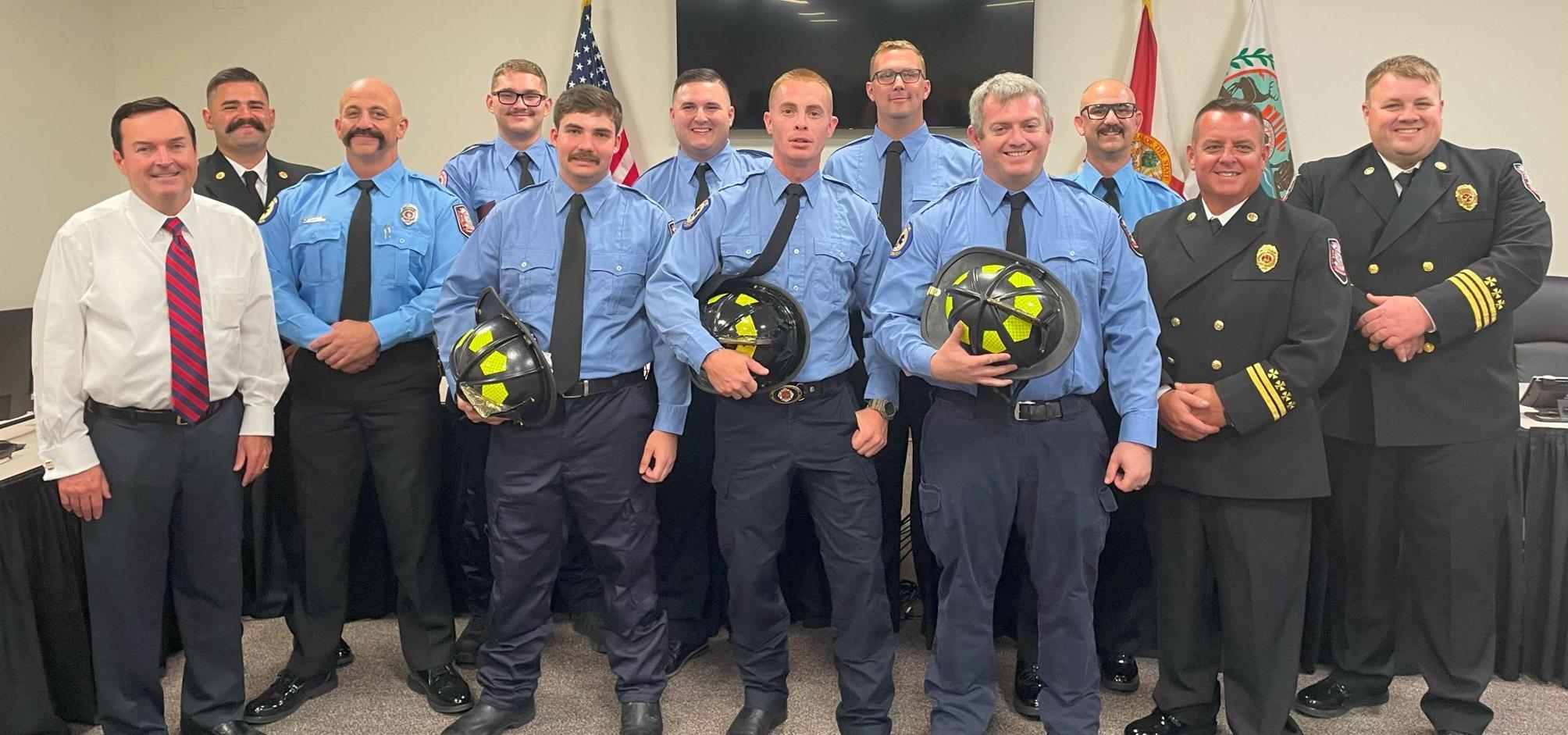 Six current EMS providers graduate from firefighting academy | Local ...
