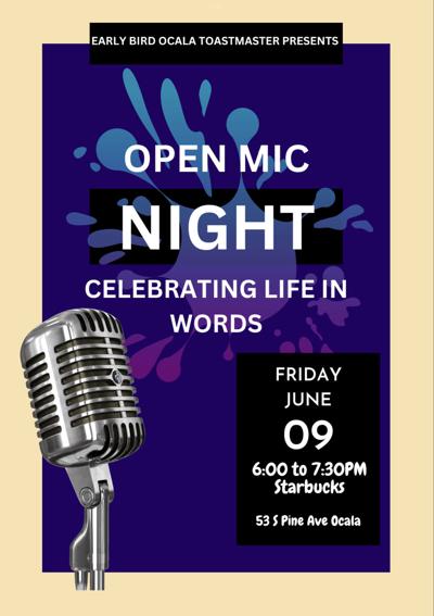 All local talent invited to open mic tonight in Ocala ...