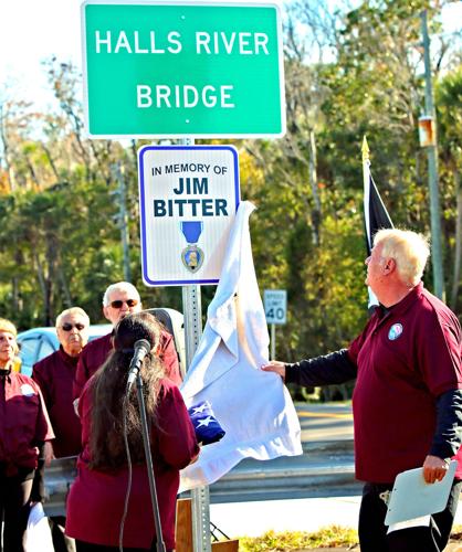Halls River Bridge dedicated to James Bitter | Local News ...