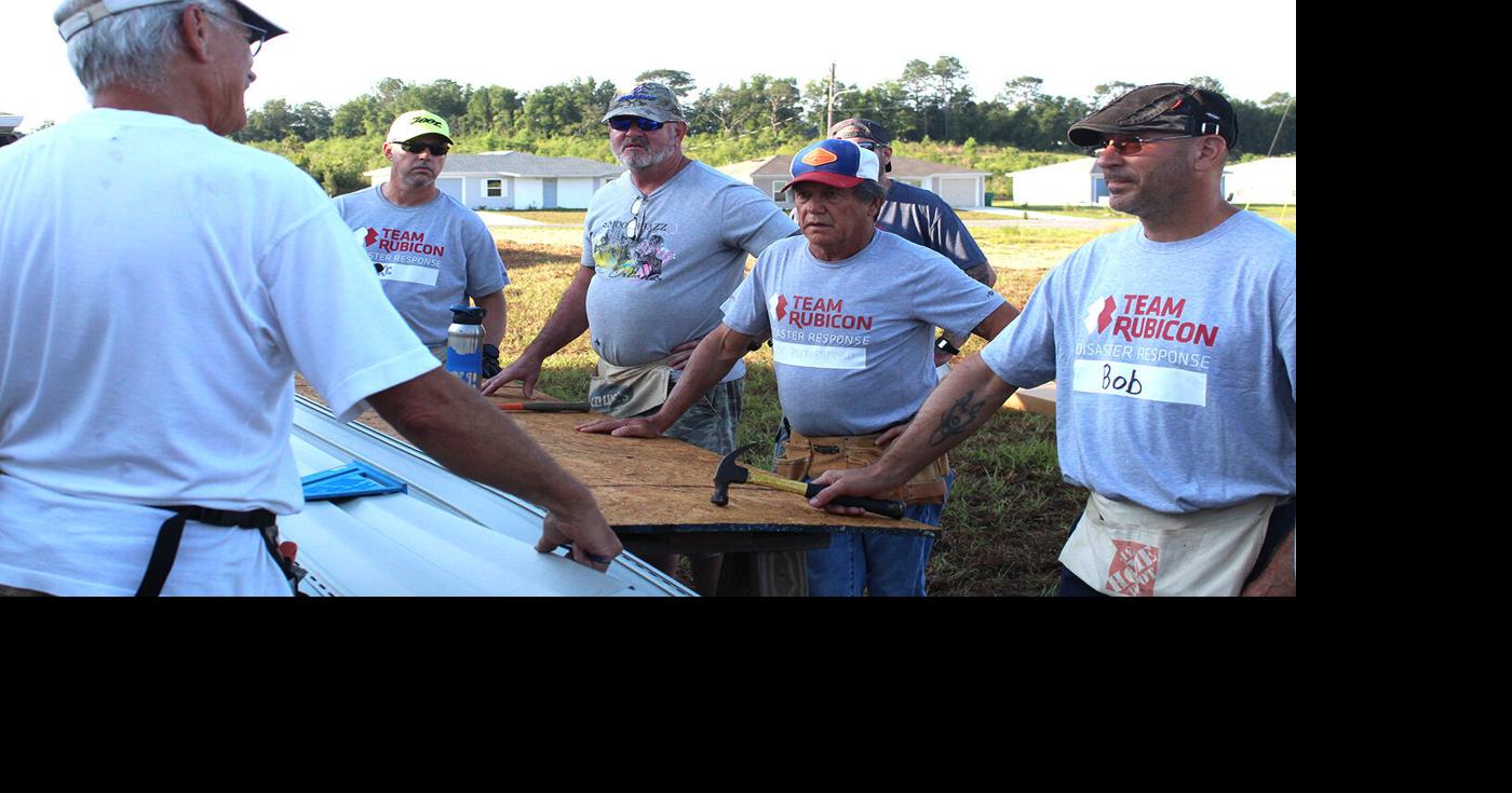 Hand me a hammer — Team Rubicon joins forces with Habitat for Community ...