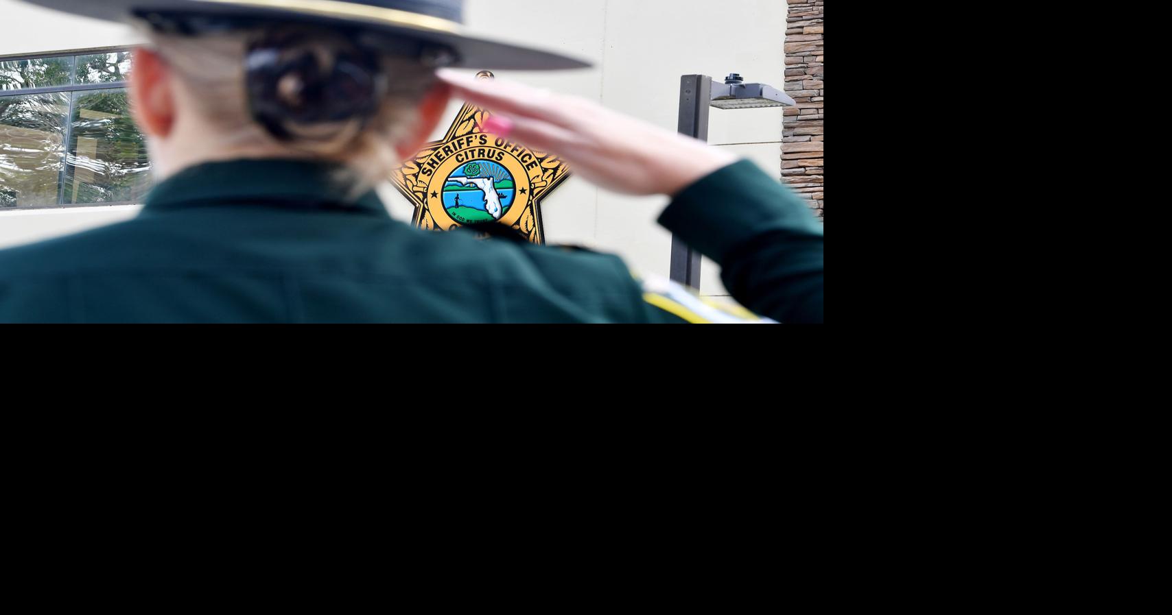 Memorial to local fallen law enforcement completed; solemn ceremony ...