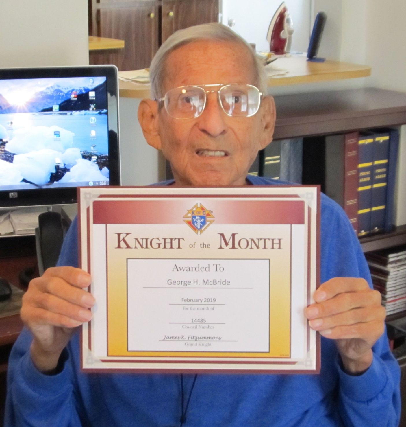 George McBride named Knight of the Month | Lifestyle | chronicleonline.com