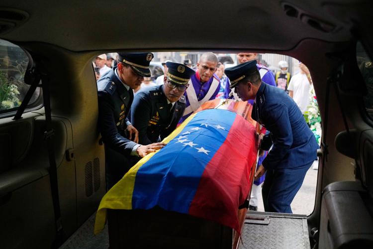 Venezuela's military buries soldiers slain in US operation to capture ...