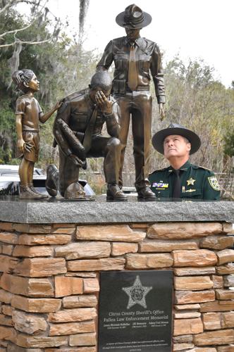 Memorial to local fallen law enforcement completed; solemn ceremony remembers their sacrifice ...