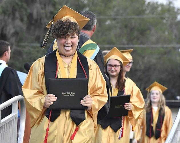 Diplomas and a hero’s salute at Citrus High graduation | Local News | chronicleonline.com