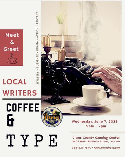 'Coffee & Type' takes a look at local writers | Entertainment in Citrus ...