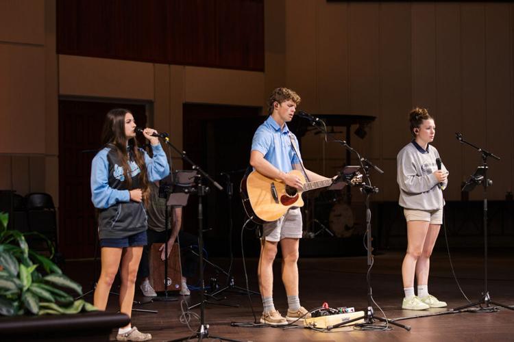Seven Rivers Christian School: Students step forward to lead worship ...