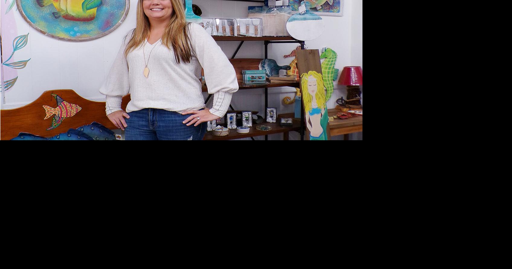 Meet Jamie Reeves, owner of Anchored Souls gallery, at Holiday Art on ...