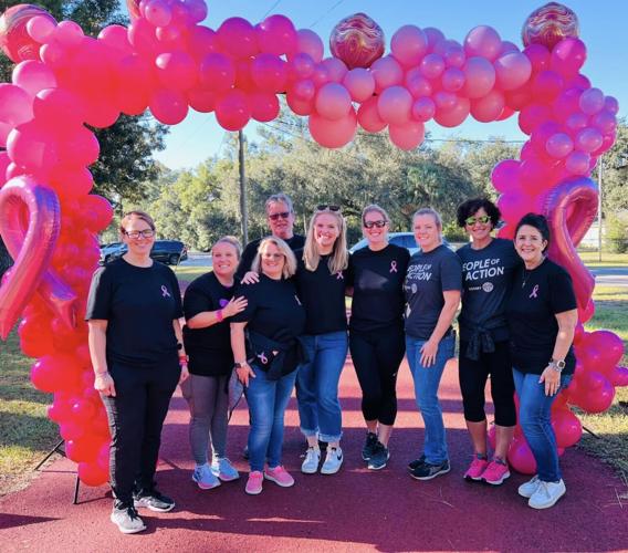 Wakulla shows up for Breast Cancer Awareness in honor of Kiersten Smith ...