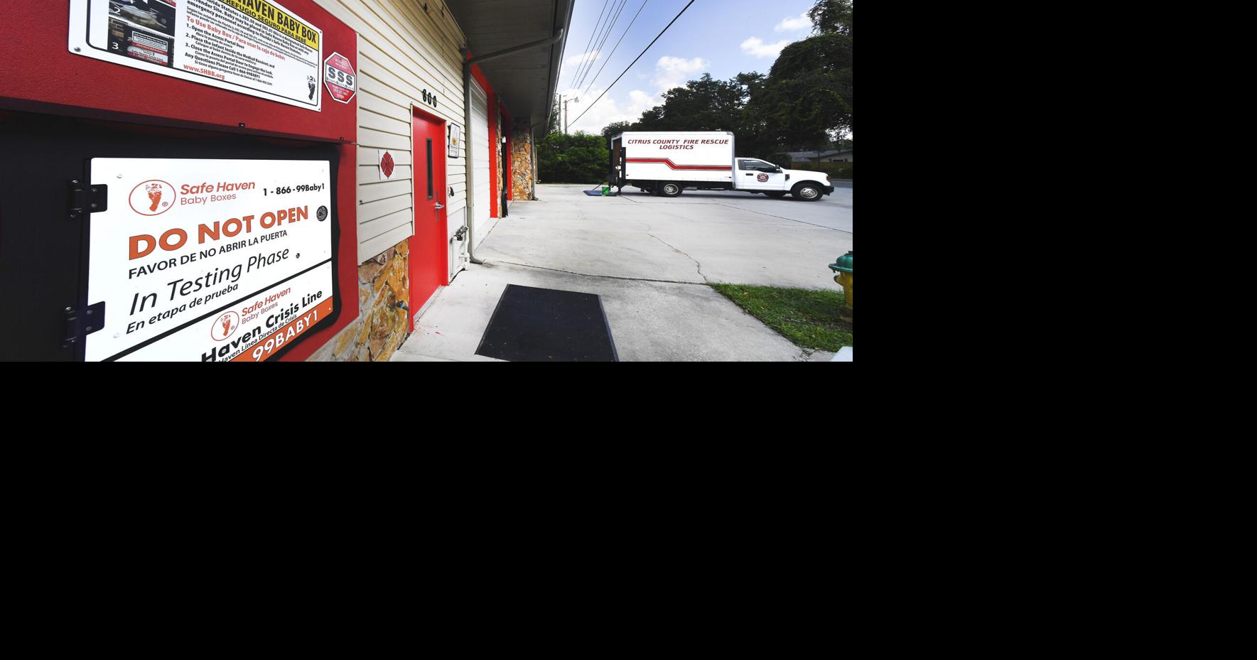 Baby box installed at Rock Crusher fire station | Local News ...
