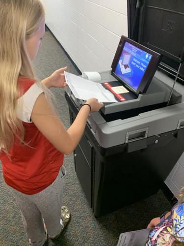 Sixth- and eighth-graders vote for Student Council representatives at ...
