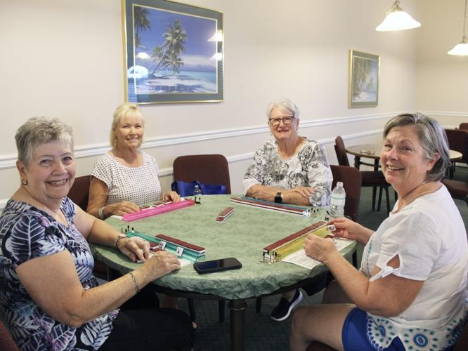 Life in Ocala Palms: Mahjongg beloved tile-layer on tabletops ...