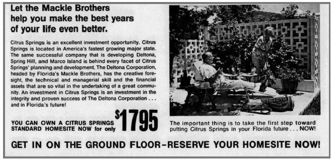 The Mackles and the birth of Citrus Springs | Local News ...