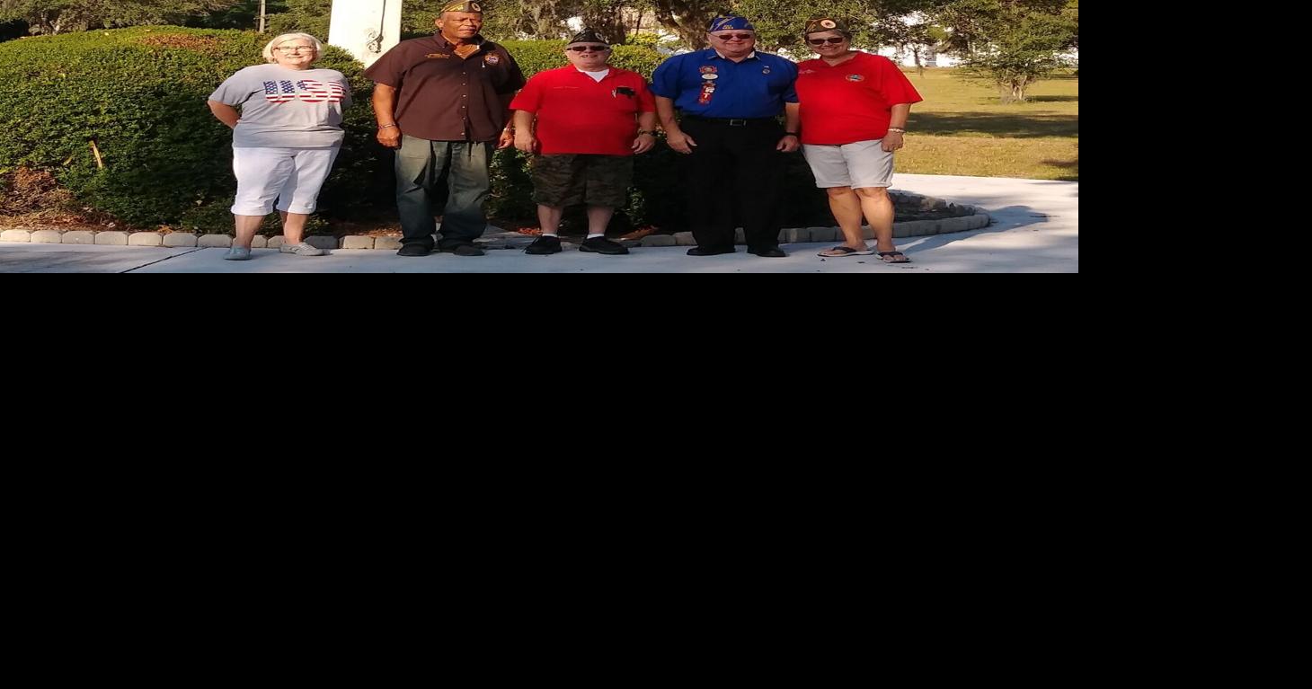 Amvets Post 89 participate in flag raising | Veterans | chronicleonline.com