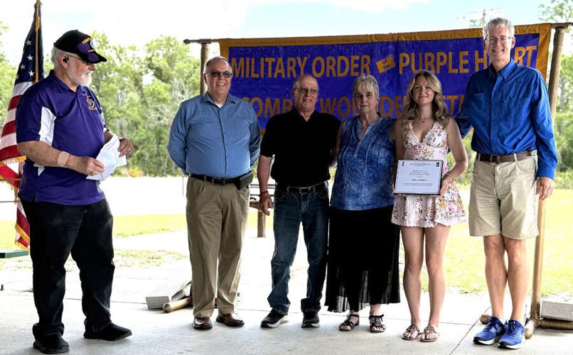 Purple Heart chapter honors local scholars | Veterans | chronicleonline.com