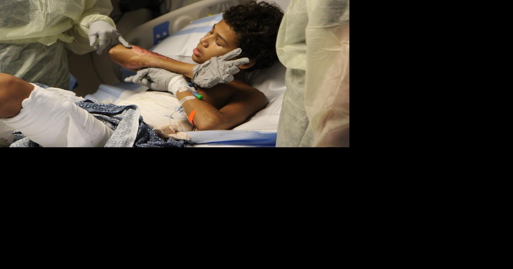 Crash victim, 13, severely burned but healing, wants ‘justice’ for dead ...