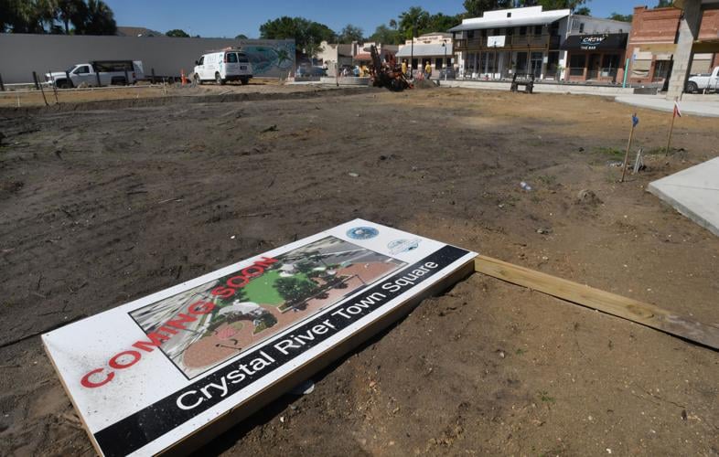 Crystal River Town Square takes shape; ribbon-cutting on track for July ...