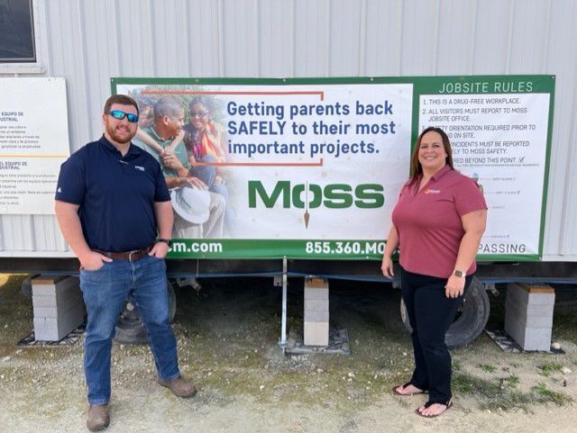 Moss Construction makes donation to Food4Kids Backpack Program of North ...