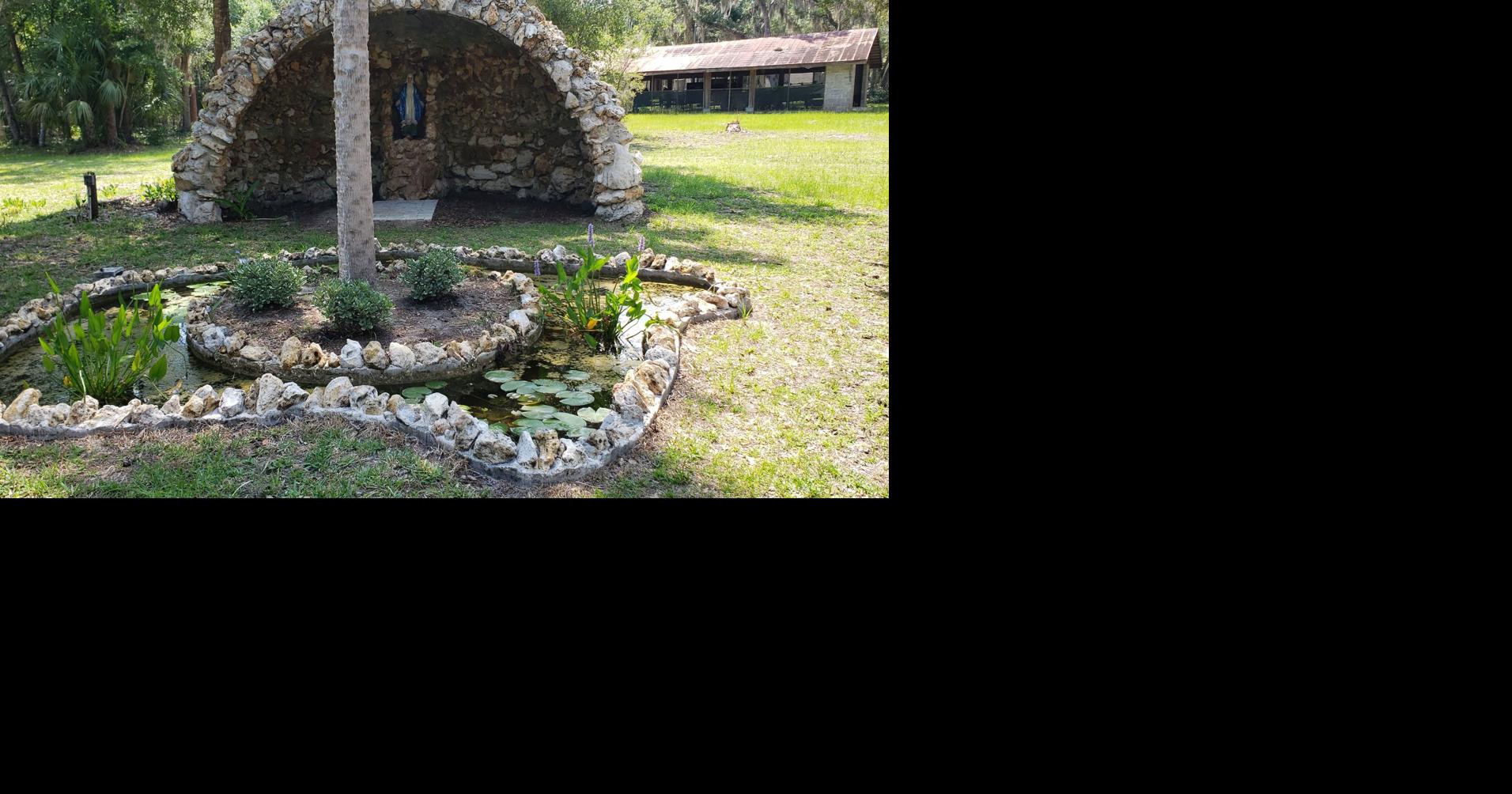 Hidden grotto restored by Knights | Lifestyle | chronicleonline.com