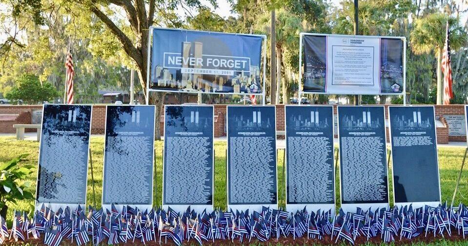 Ocala honors Patriot Day with traveling 9/11 wall on Sept. 6 | Marion ...