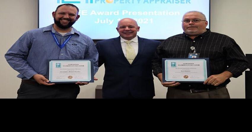 Appraisers receive Certified Florida Evaluator endorsements | Local News | chronicleonline.com