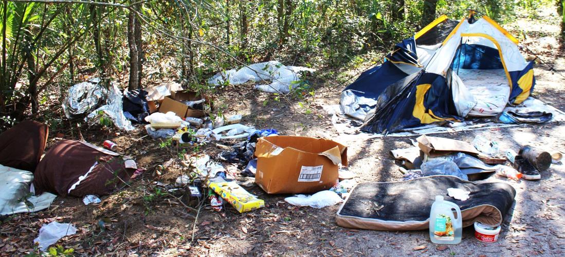 Homeless now gone from encampment, but very few have gone to a shelter ...