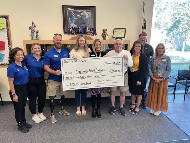 Local church's triple blessing to schools, families affected by ...