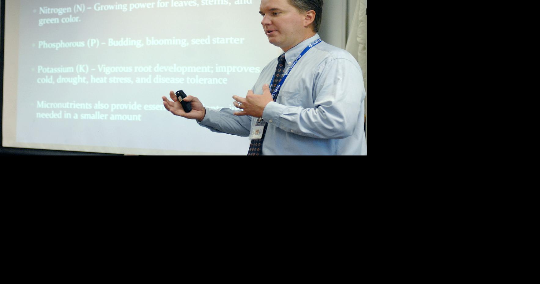 Horticulture agent plants seeds of knowledge | News | chronicleonline.com