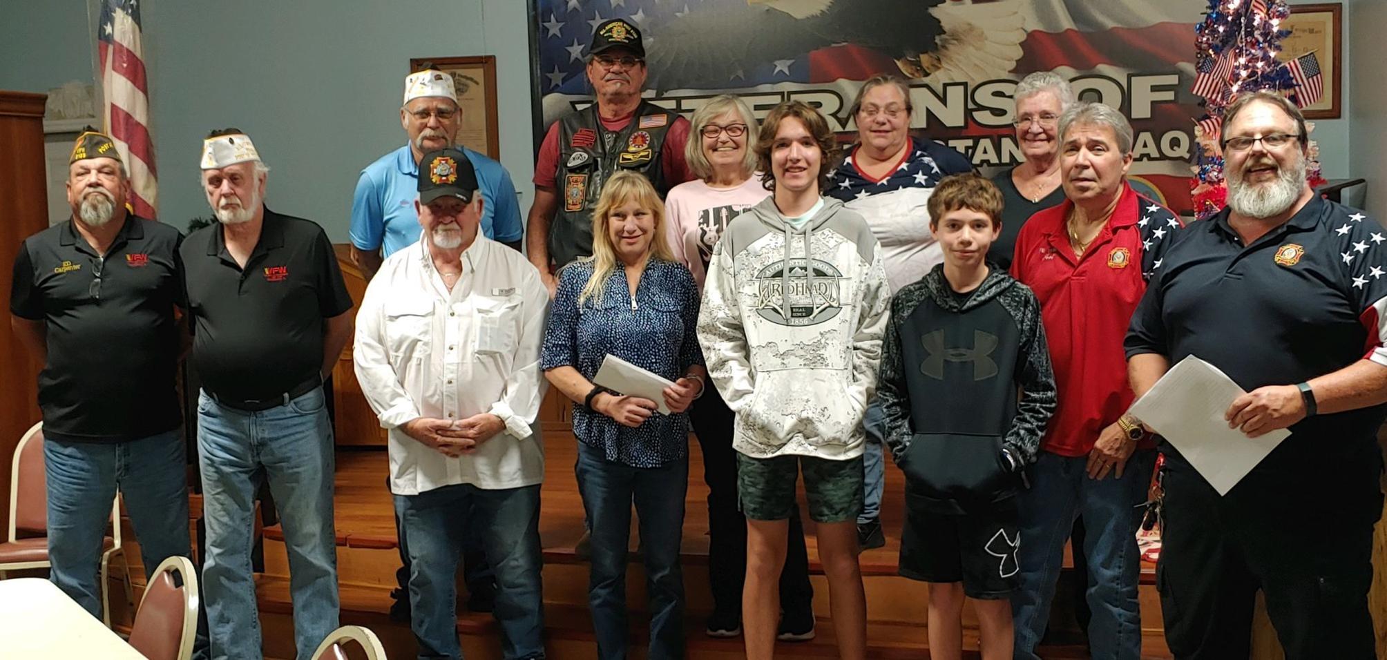 VFW announces Patriot's Pen essay winners | Veterans | chronicleonline.com