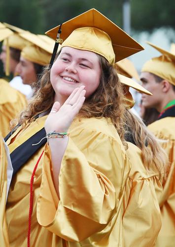 CHS Hurricanes make landfall on graduation stage | Local News ...