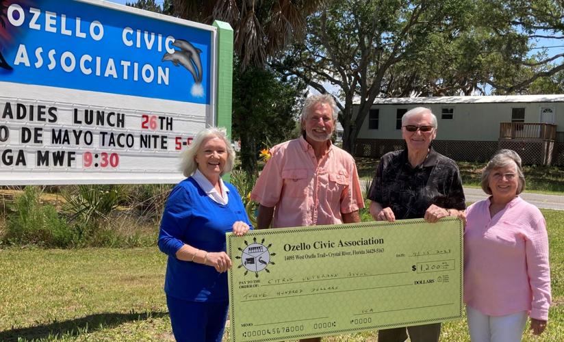 Ozello Civic Association donates to three local nonprofits | Local News ...