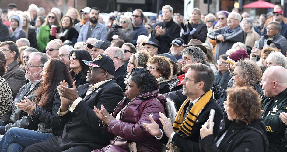 Dave Vincent gets warm welcome on a chilly day | Local News ...