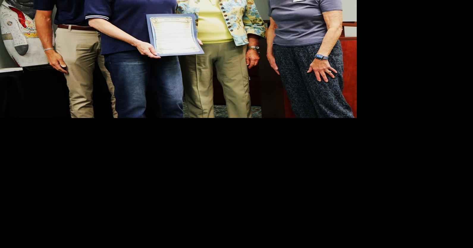 Two proclamations issued by Crystal River City Council; brain awareness ...