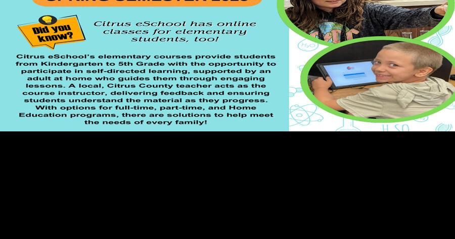 eSchool application | Education | chronicleonline.com