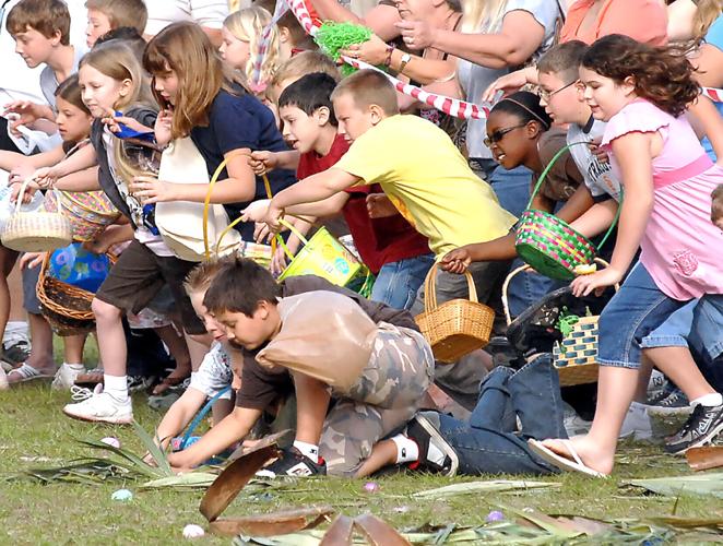 Baskets ready? Let the hunt begin! — Local Easter egg hunts and Easter ...