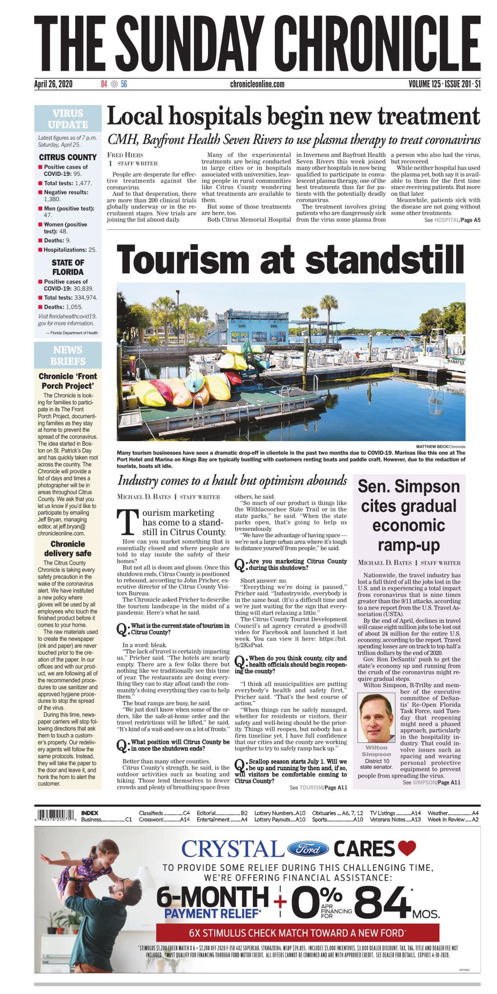 Citrus County Chronicle April 26, 2020 e-edition | E-edition ...