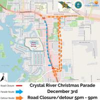 New route for Crystal River Christmas Parade 2022 | Local News ...