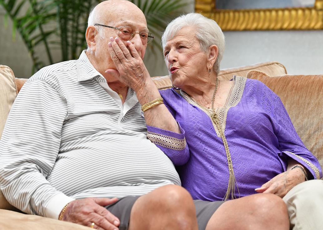75 years and counting: Couple reach rare milestone of 75th wedding ...