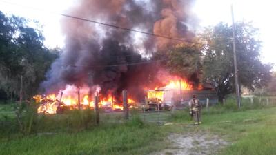 Fire destroys barn | Local News | chronicleonline.com