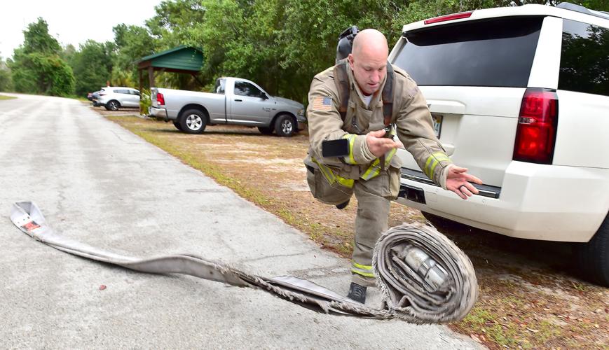 Fireman to raise money for church youth group by dragging fire hose 26. ...