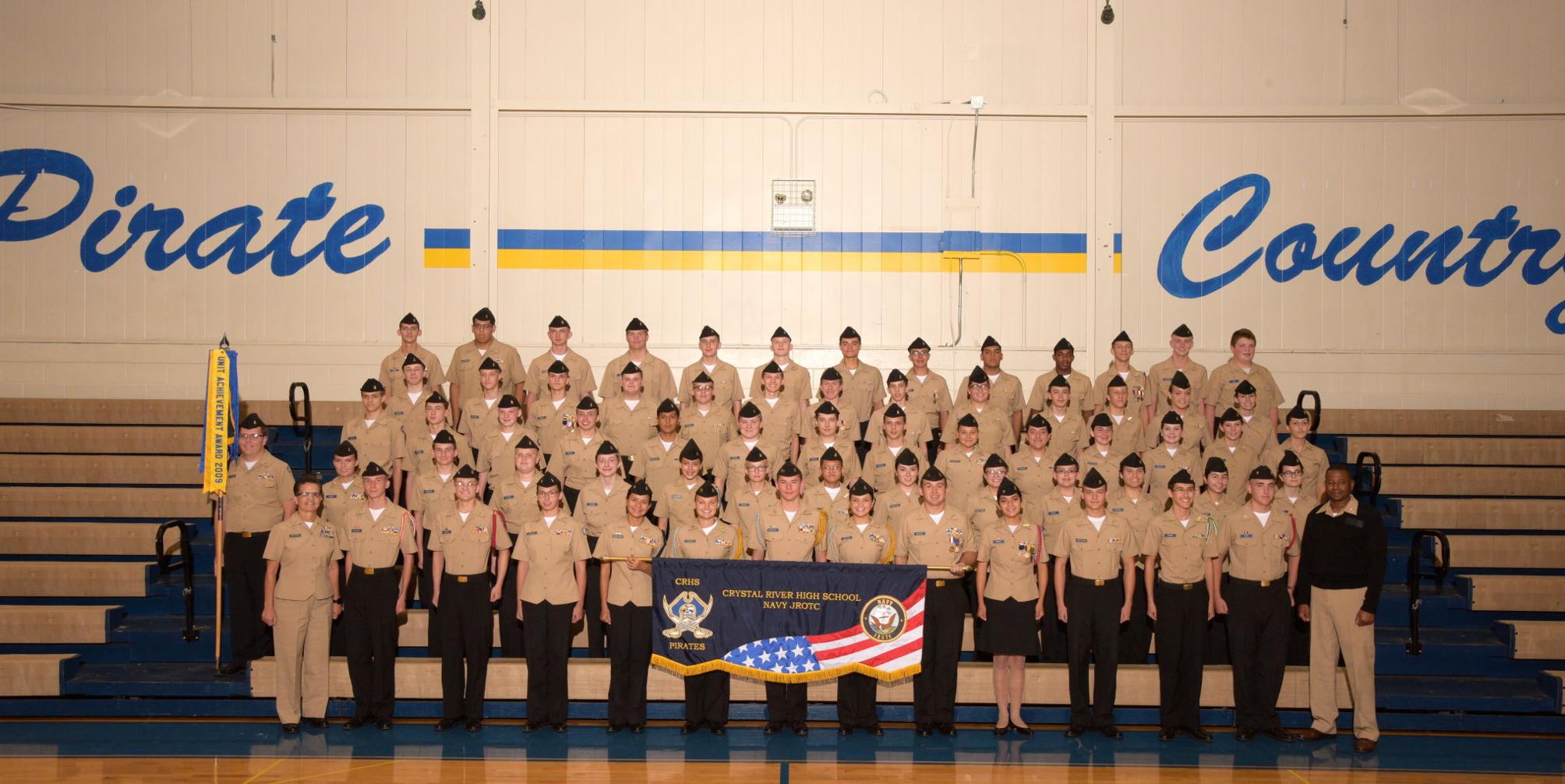 Crystal River High's Navy JROTC earns highest title of distinguished ...