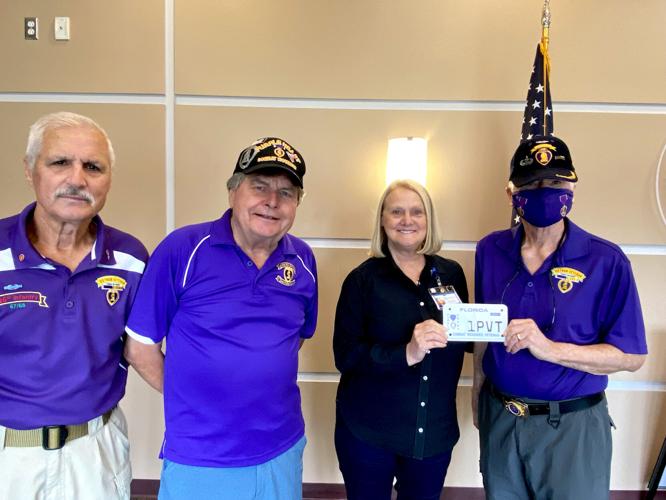 License plate honors Purple Heart recipients | Local News ...