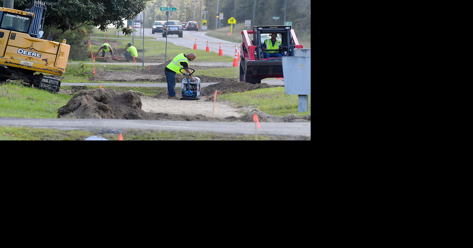 FDOT: Safe Routes to School sidewalk 30% done on Pleasant Grove Road ...