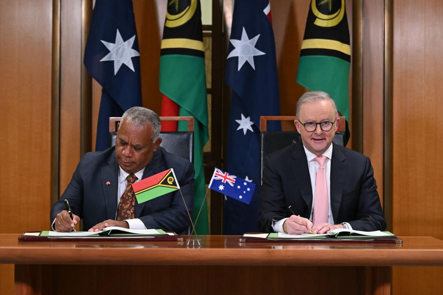 A long-awaited Australia-Vanuatu pact blocks China from building a ...
