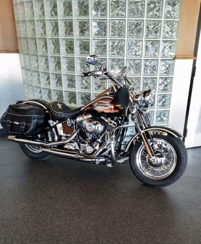 Local motorcycle enthusiast nears completion of Navy Tribute Bike ...