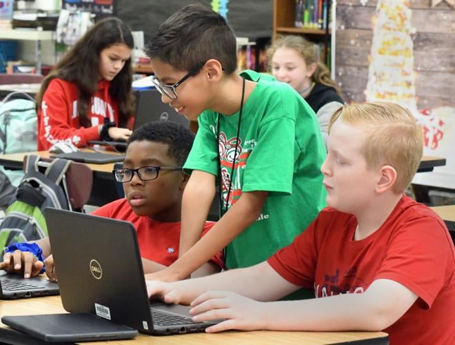 Coding in the classroom: Citrus Springs Middle School students design ...
