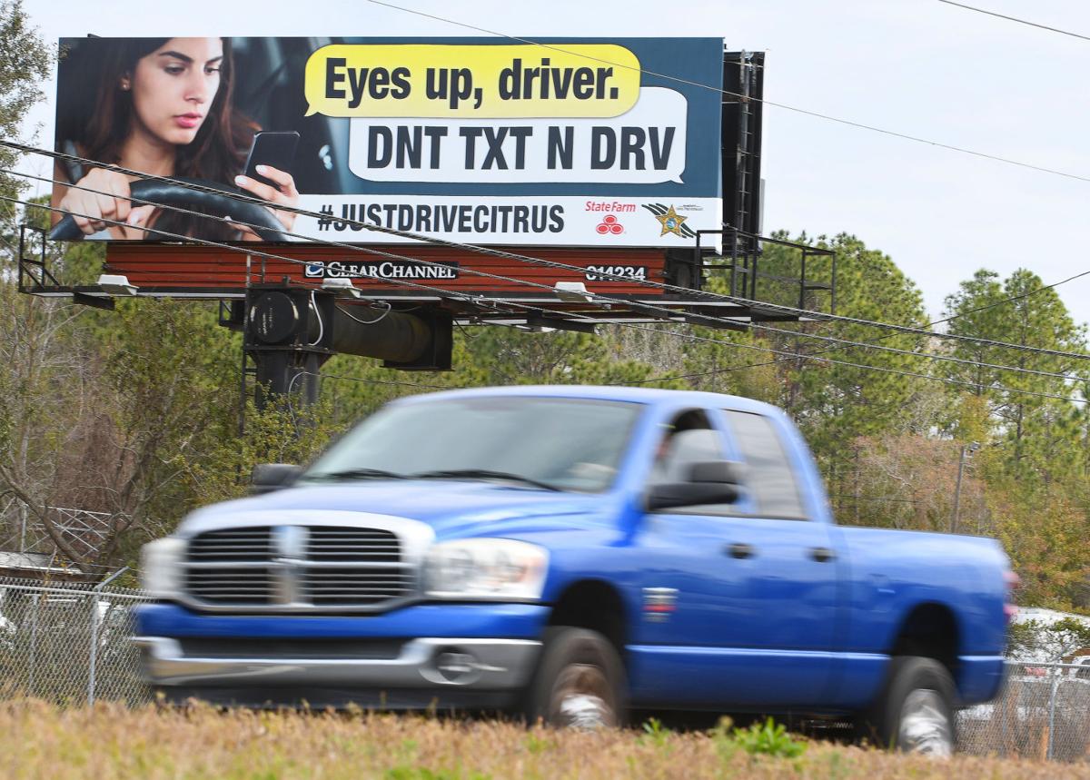 Sheriff's office, State Farm put up billboards warning of distracted ...