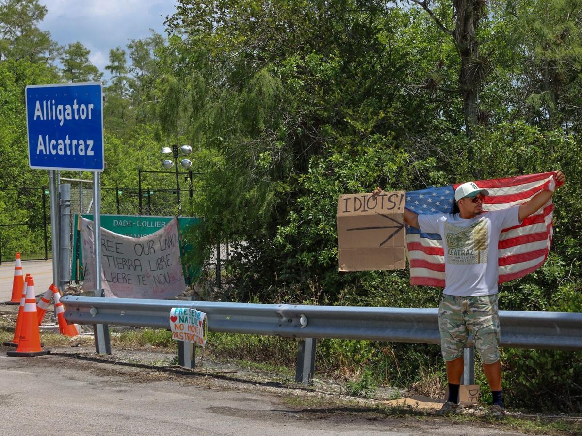 As the jokes fly, Alligator Alcatraz evokes racist trope of ‘gator bait ...
