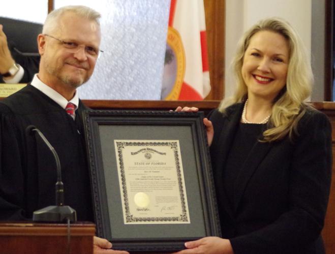 Stacy Youmans takes oath as Citrus County's latest circuit judge ...